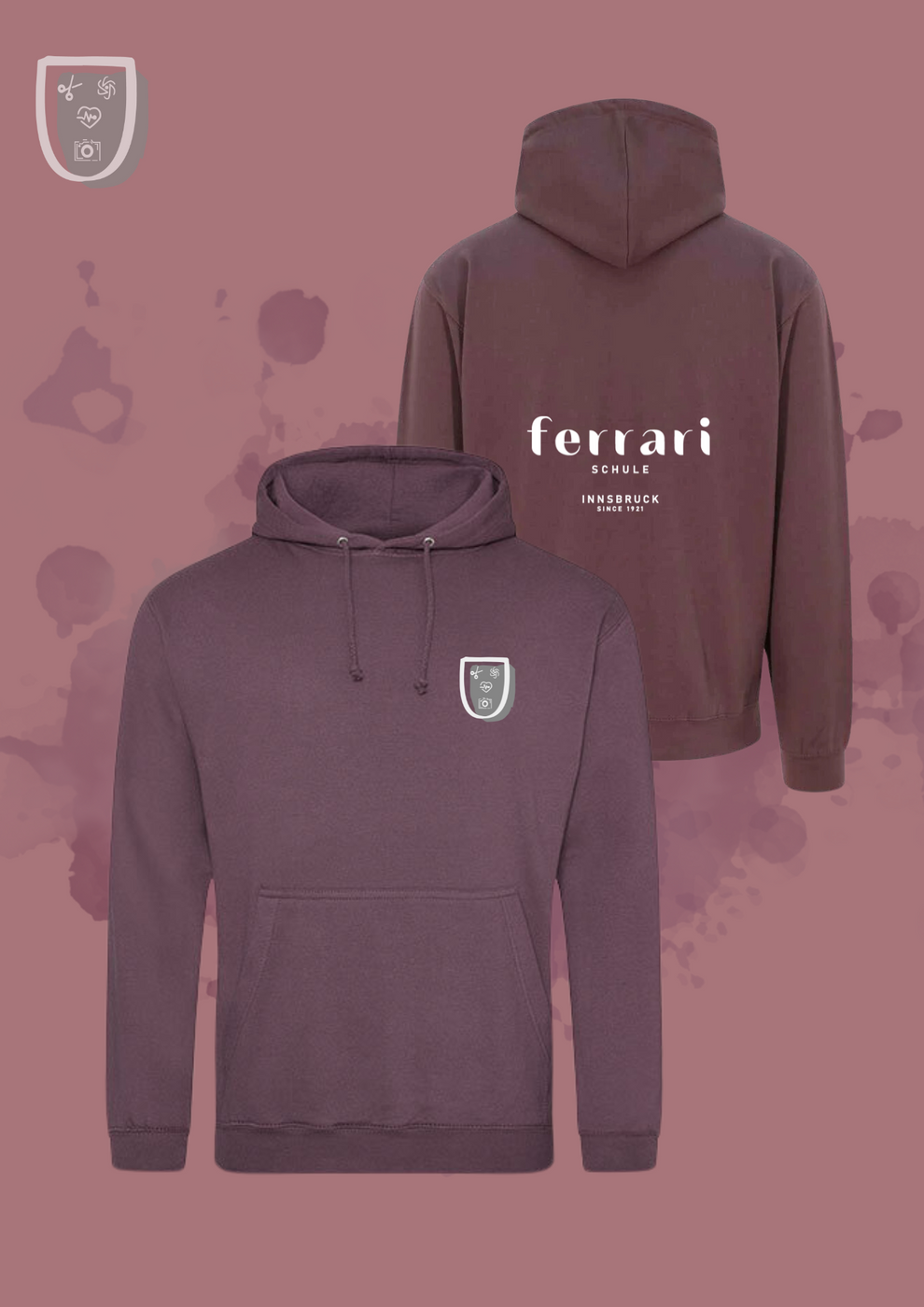 Ferrari-Schule-Hoodie-Basic – S-Merch